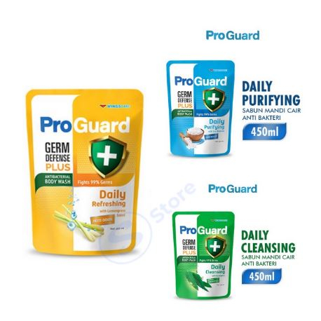 Jual Biore Guard /Pro Guard Hygienic Antibacterial Body Foam - 450mL ...