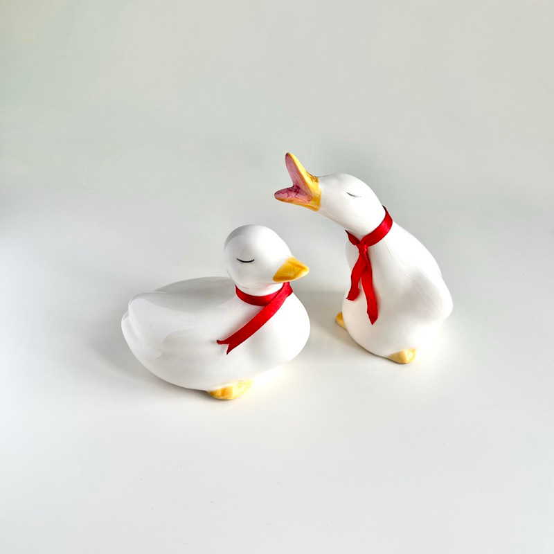 Jual Patung bebek / pajangan angsa / pajangan paitu / patung couple ...