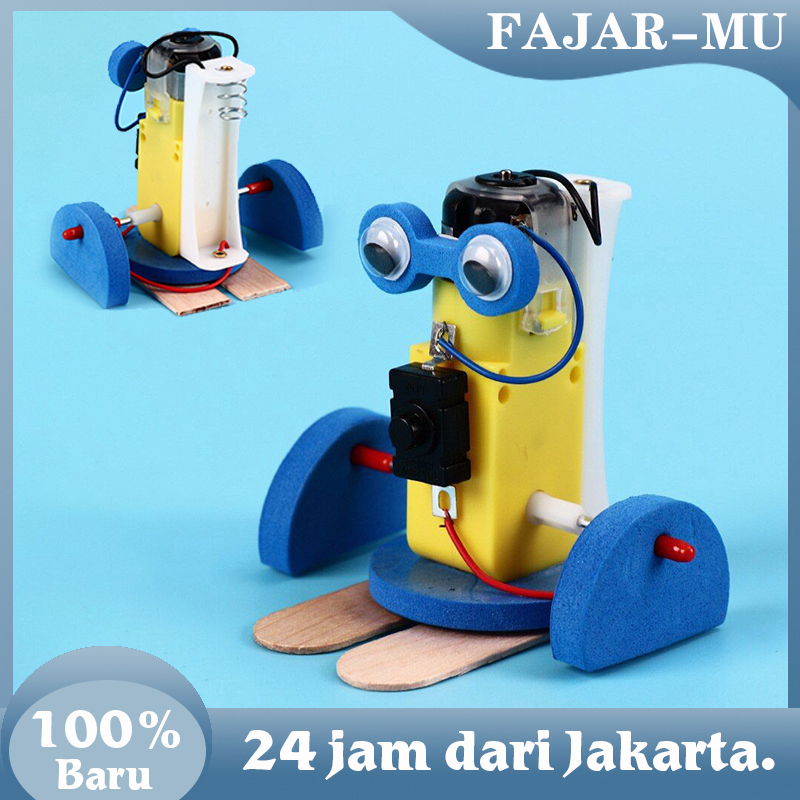 Jual Mainan Rakitan Robot Reptil Elektrik DIY Robot Rakitan Untuk ...