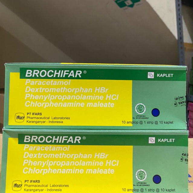 Jual BROCHIFAR BOX 100 KAPLET HERBAL | Shopee Indonesia