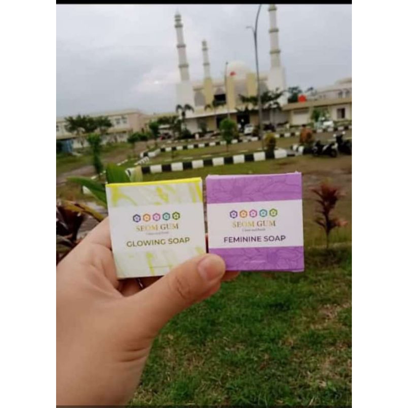 Jual SEOM GUM CLEAR & FRESH - GLOWING SOAP & FEMININE SOAP ORIGINAL ...