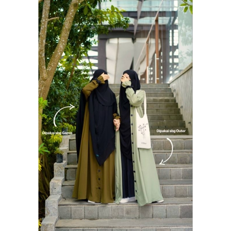 Jual ABAYA HABEEBA BY MAHIRA INDONESIA | ABAYA SEMI OUTER | GAMIS SYAR ...