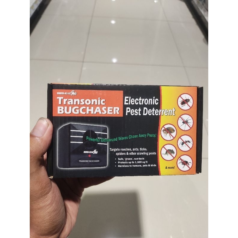 Jual Bird x transonic bug chaser alat pengusir tikus,serangga,kecoa dan ...