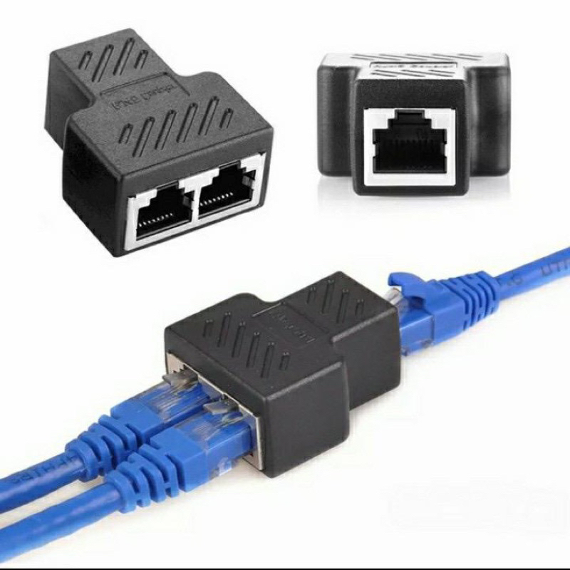 Jual Barrel / Barel / Sambungan Jaringan LAN RJ45 / RJ 45 HITAM ...