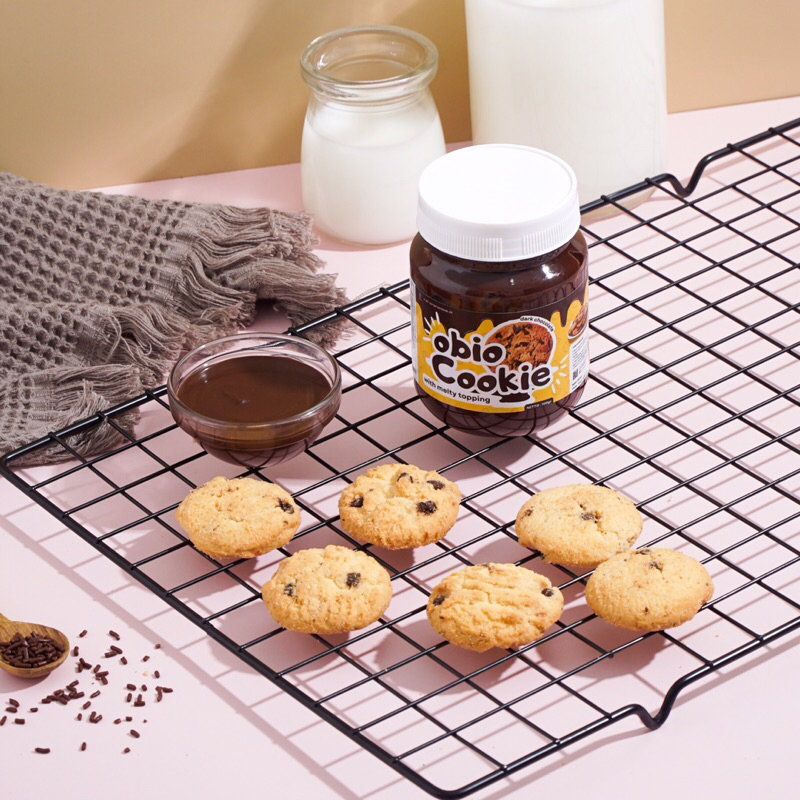 Jual OBIO COOKIE - Cookies with Melty Chocolate, Snack Cookies Jar ...