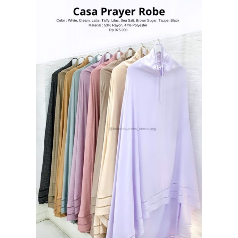 Jual Buttonscarves Prayer Robe Tapis Blume Chain Royal Easy Care The ...