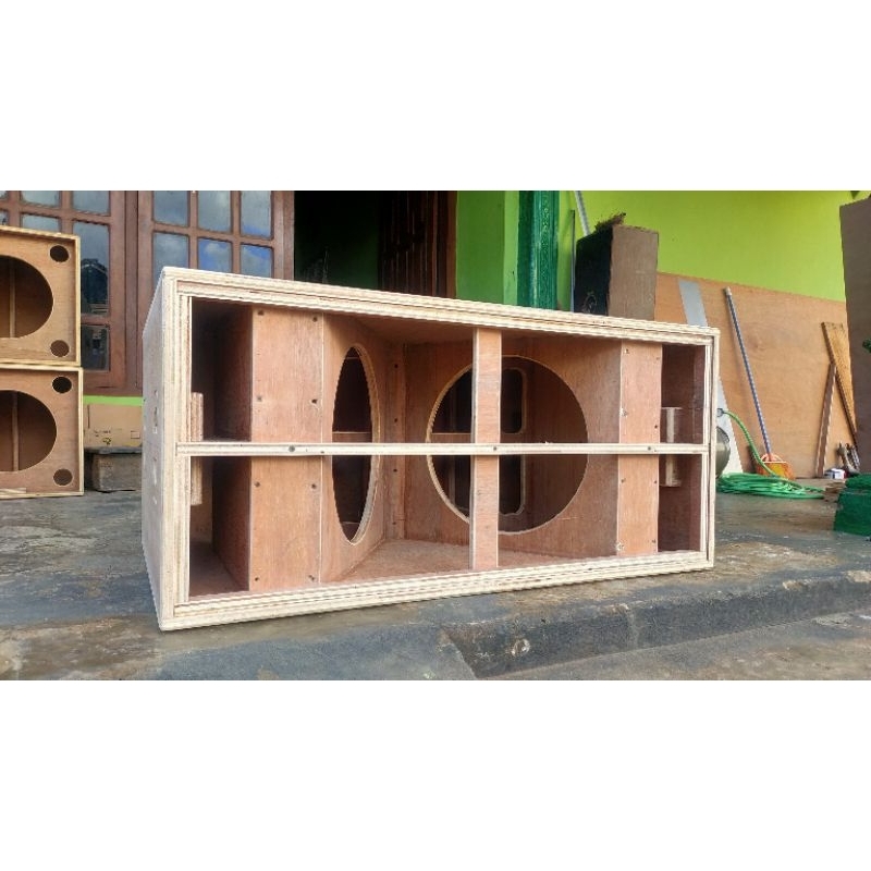 Jual BOX SUBWOOFER T.T.S 15 INC DOUBLE | Shopee Indonesia