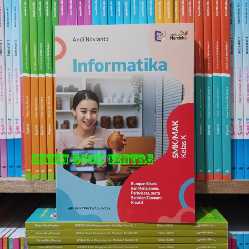 Jual Buku Informatika Bisnis Kelas 1/X 10 SMK Erlangga Kurikulum Merdeka | Shopee Indonesia
