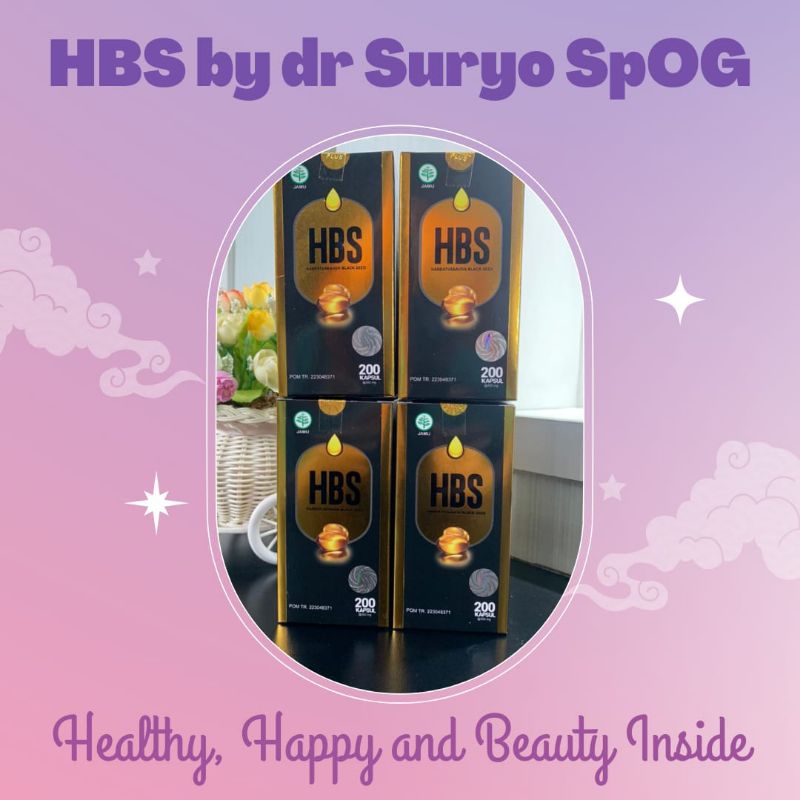 Jual HBS by dr Suryo, SpOG | SoftCapsul | Premium | Promil | 4 botol ...
