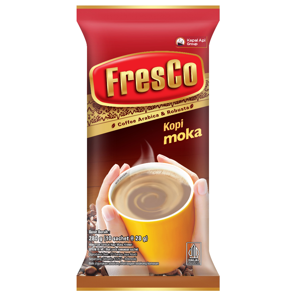 Jual Kapal Api Fresco Kopi Krim Moka 10 x 28 gr | Shopee Indonesia