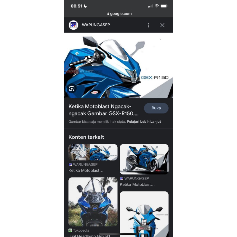 Jual LAMPU DEPAN GSX 150 R CUSTOM BILED LAZY MINIMALIS | Shopee Indonesia