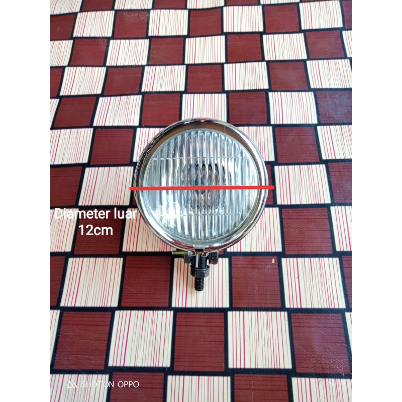 Jual Headlamp Motor Custom, Headlamp chopper,Headlmap motor | Shopee ...