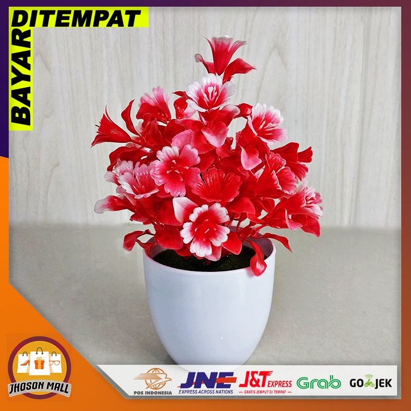 Jual JM Tanaman Hias Palsu Artificial Import Tanaman Bunga Plastik ...