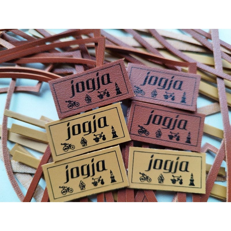 Jual label kulit sintetis label tas label jaket label jeans label koko ...