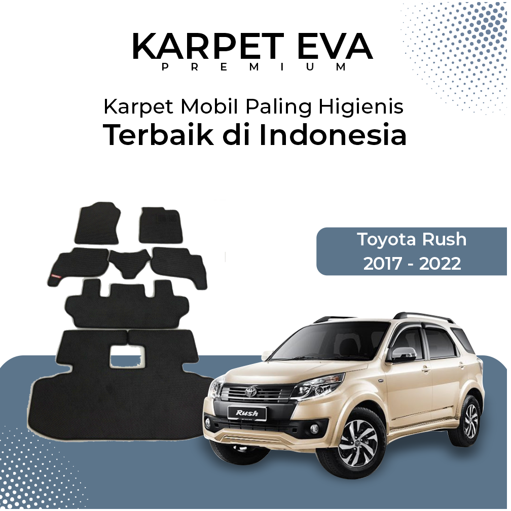 Jual Karpet Mobil Rush th 2017-2022 Karpet Eva Premium 1 Lapis | Shopee ...