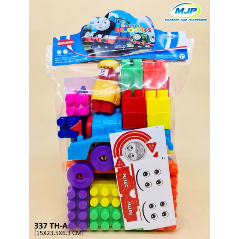 Jual Mainan Anak Bricks Building Block Blok Balok Susun Kereta Api Train MJP | Shopee Indonesia