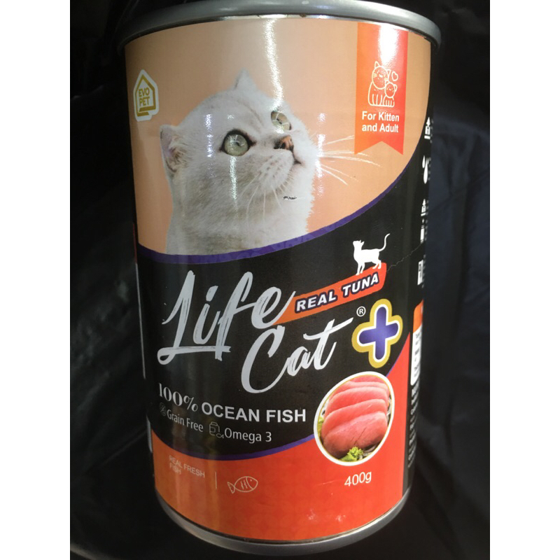 Jual LIFE CAT + PLUS 400g Makanan Basah Kucing Kaleng | Shopee Indonesia