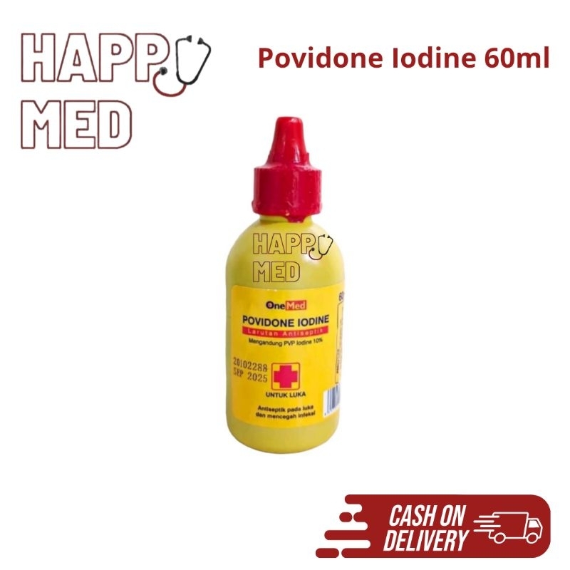 Jual Povidone Iodine One Med 60 ml | Shopee Indonesia
