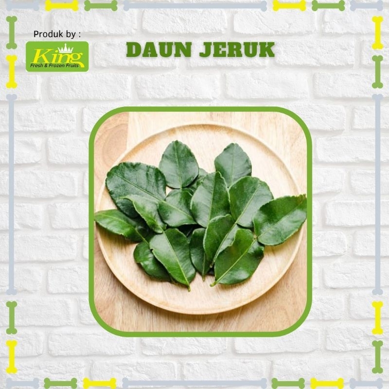 Jual Daun jeruk 125gr, daun jeruk segar, daun jeruk fresh | Shopee ...