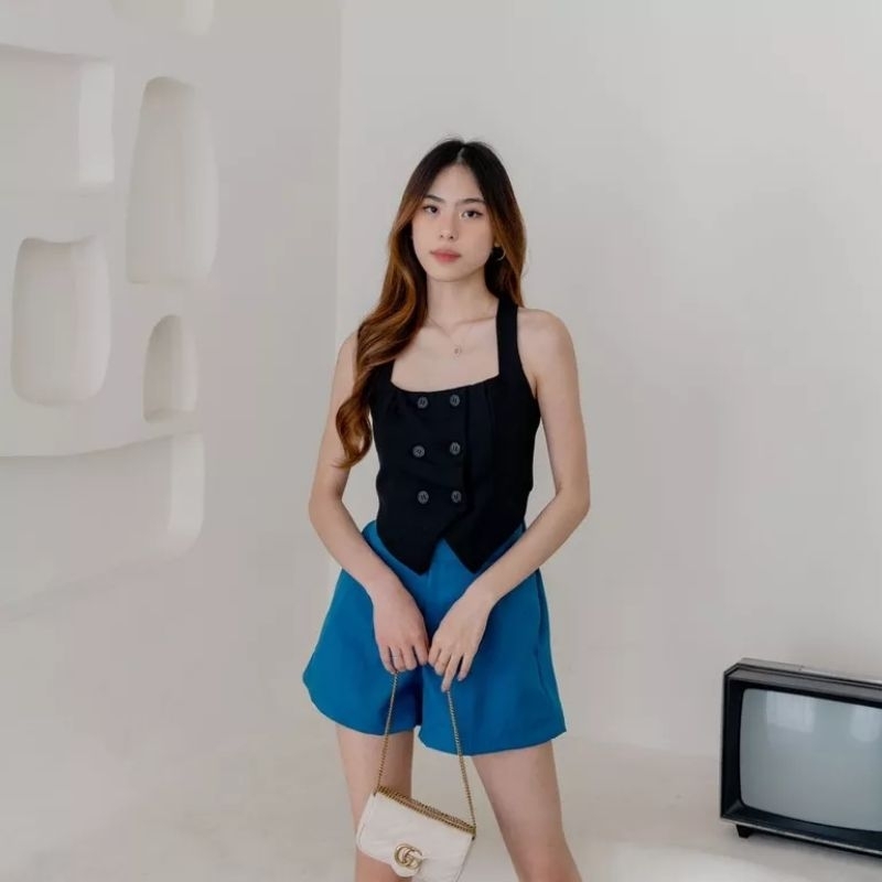 Jual SUGIARTI COLLECTION - RUBY VEST / SQUARE NECK TUBE TANK TOP ...