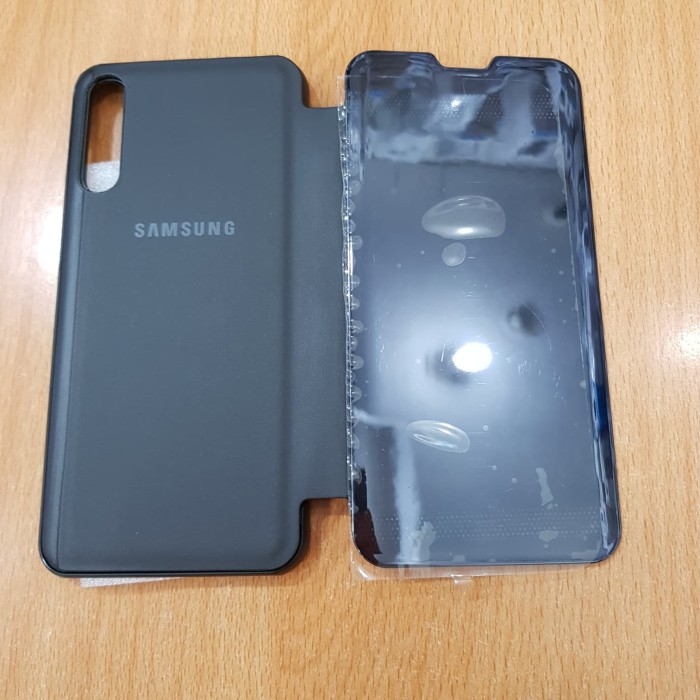 Jual Samsung Galaxy A50 A50s Clear View Standing Cover | Shopee Indonesia