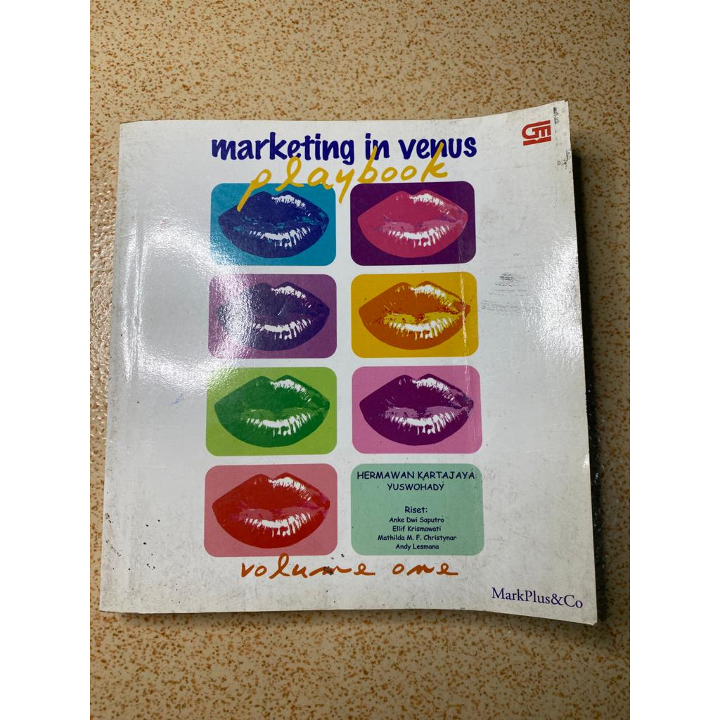 Jual PRELOVED BUKU MARKETING IN VENUS PLAYBOOK VOLUME ONE MARKPLUS ...