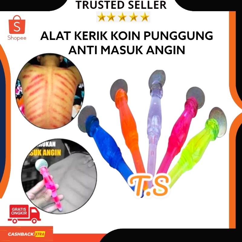 Jual ALGAN25 Alat Kerikan Punggung Koin & Totok 2in1 Kerokan Masuk ...