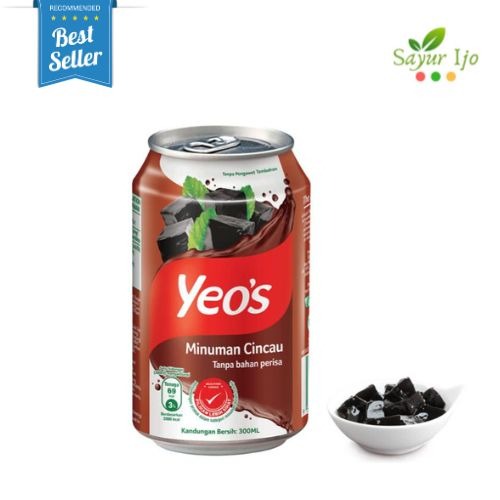 Jual Yeos Cincau 300 Ml Can Minuman Kaleng Rasa Jelly Agar Instant Shopee Indonesia