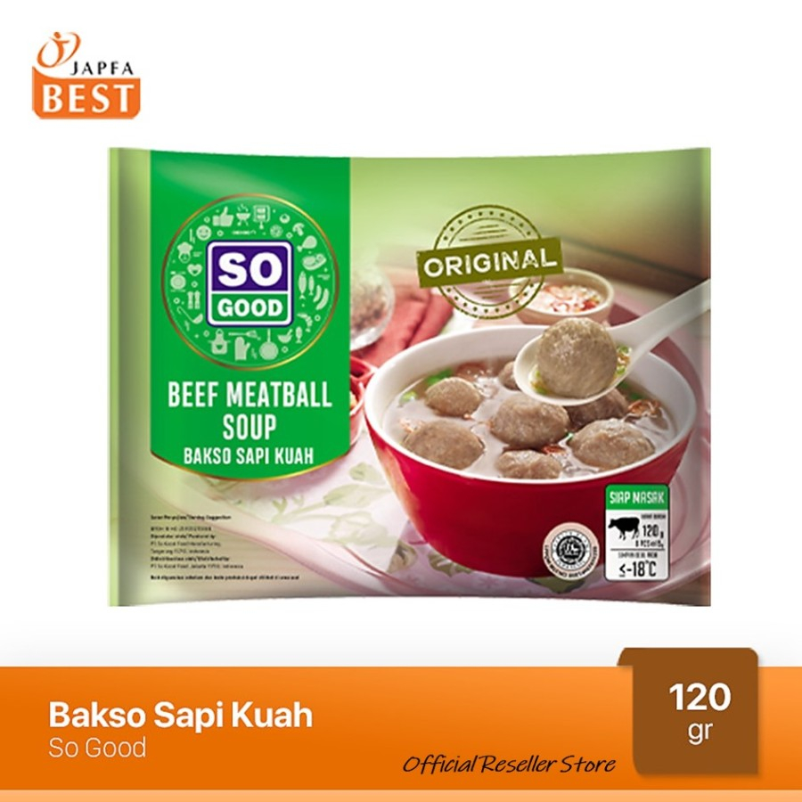 Jual SO GOOD Bakso Sapi Kuah 120gr | Shopee Indonesia