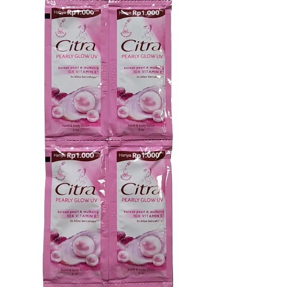 Jual CITRA BODY LOTION SACHET ISI 12 PCS | Shopee Indonesia