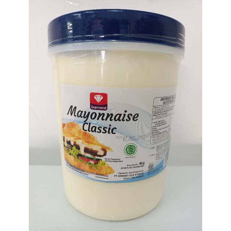 Jual Diamond Mayonnaise Classic 4 kg | Shopee Indonesia