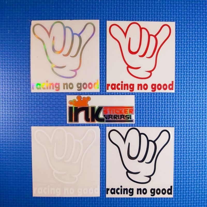 Jual STICKER SIMBOL TANGAN RACING NO GOOD | Shopee Indonesia
