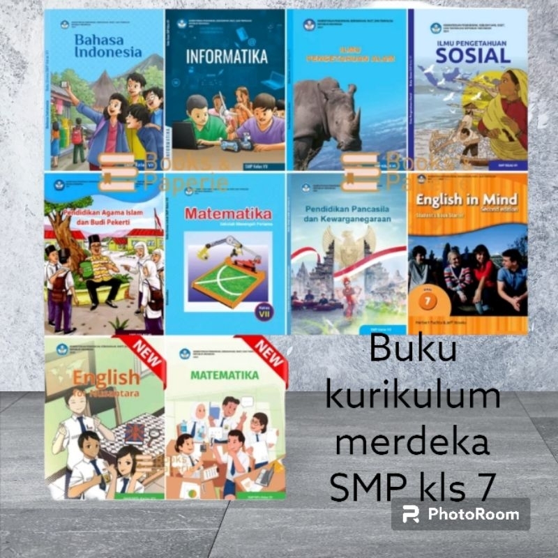 Jual buku kurikulum merdeka kelas 7 SMP | Shopee Indonesia