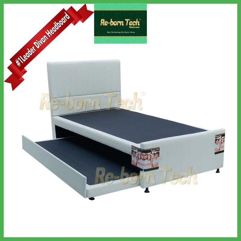 Jual Re-born Tech Dipan Headboard Ranjang Susun 2in1 Cover Quilt ...