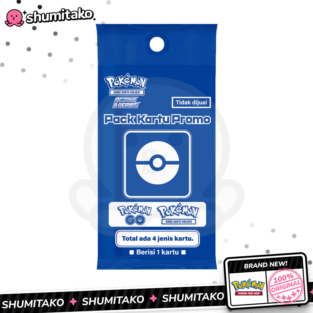 Jual Pokemon TCG Indonesia Pokemon GO Promo Pack Original | Shopee ...