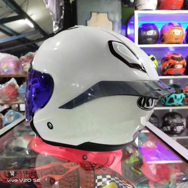 Jual Spoile Helm KYT Kyoto spoiler Kyoto Hitam Bening Murah Kualitas ...