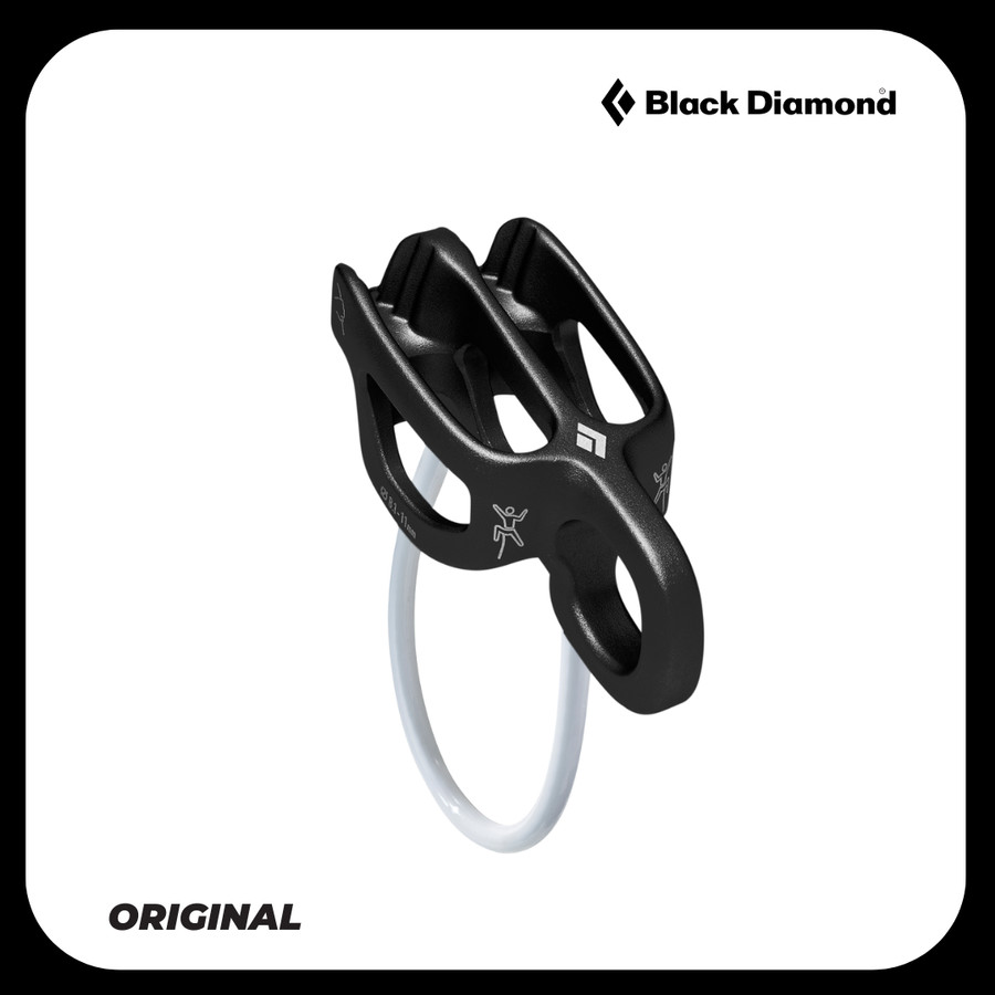 Jual Black Diamond ATC Guide Black - Climbing Belay & Rappel Device ...