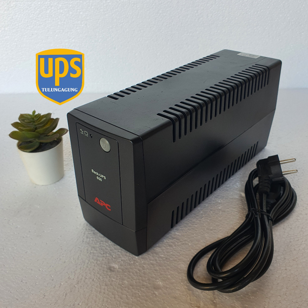 Jual UPS APC 650VA / 325W Siap Pakai + New Baterai 8.2A | Shopee Indonesia