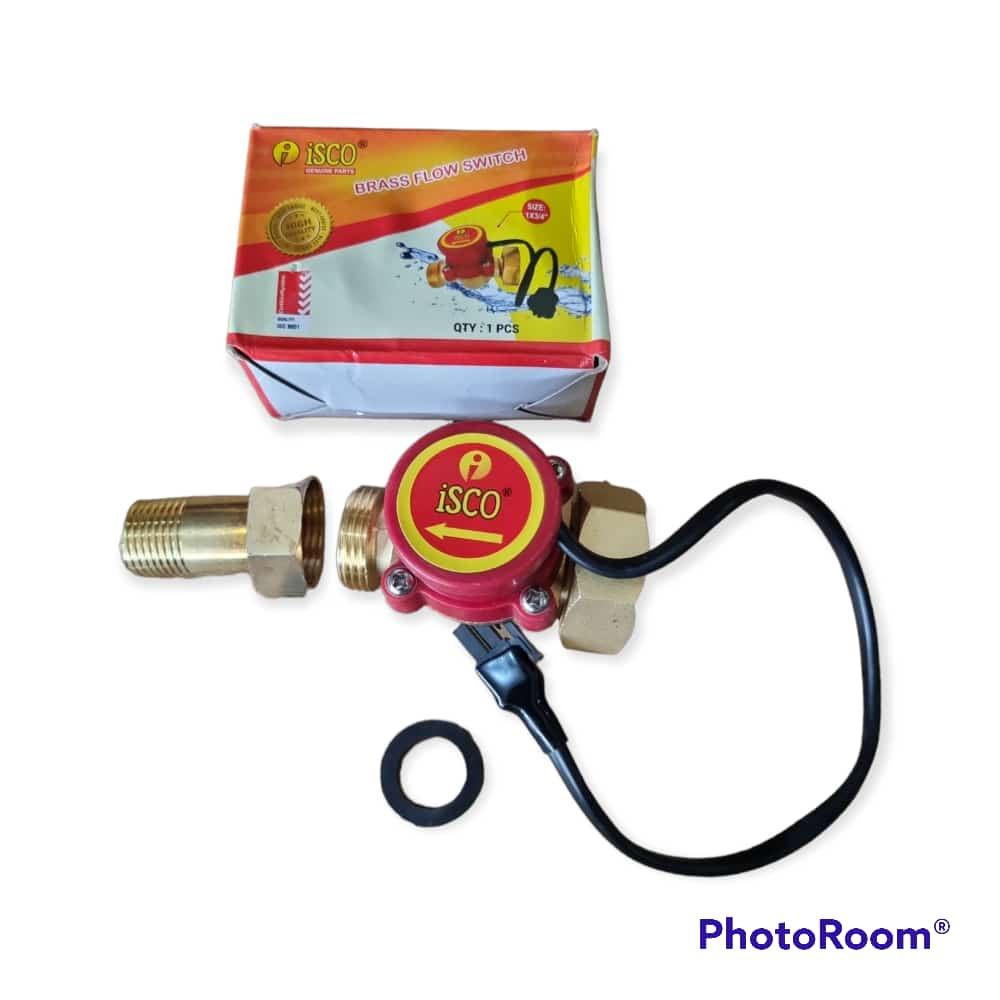 Jual ISCO Brass Switch Flow Switch Otomatis Pompa Booster 1 x 3/4 ...