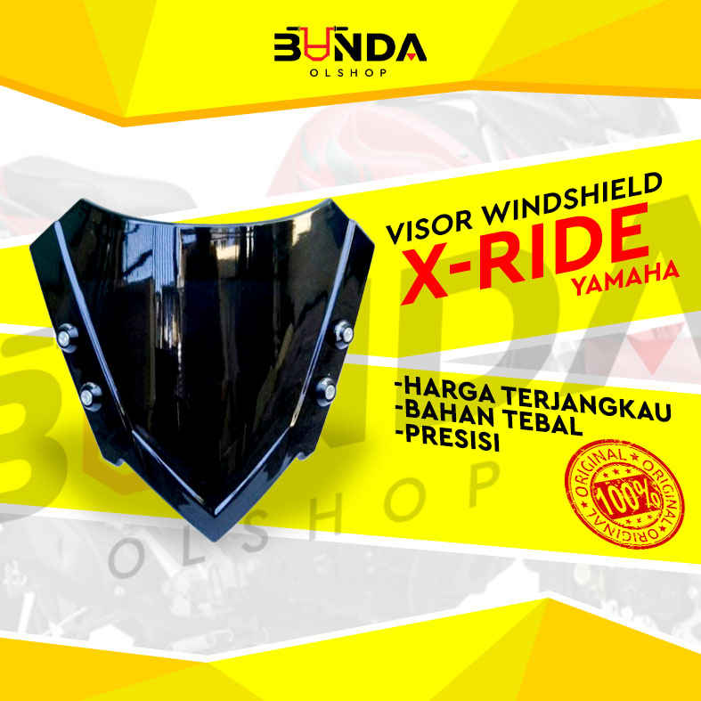 Jual Aksesoris visor windshield yamaha xride visor beat street plus ...