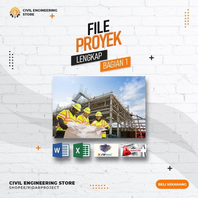 Jual FILE PROYEK LENGKAP BAGIAN 1 | Shopee Indonesia