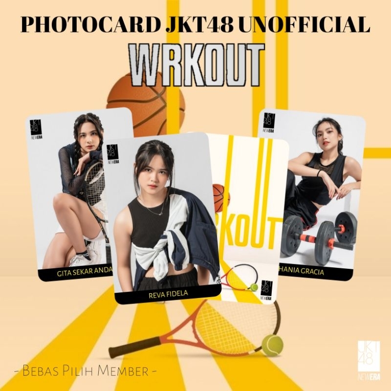 Jual Photocard JKT48 Workout/Wrkout Unofficial | Shopee Indonesia