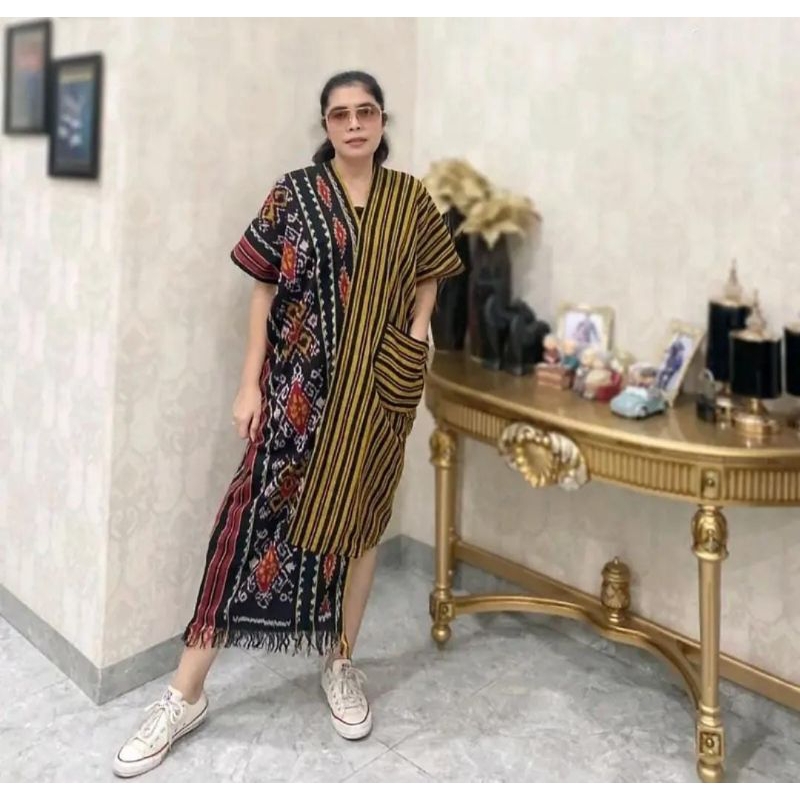 Jual READY STOCK - DRESS TENUN LURIK - BAJU TENUN WANITA - DRESS TENUN - BAJU TENUN | Shopee ...