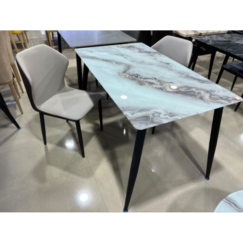 Jual Meja Makan Impor 4 Kursi Minimalis Dining Table DS Savita (Palembang) | Shopee Indonesia