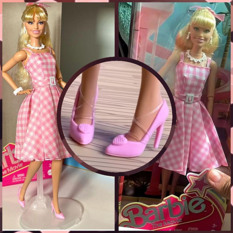 Jual Sepatu Pink Barbie The Movie Collector Original Mattel | Shopee ...