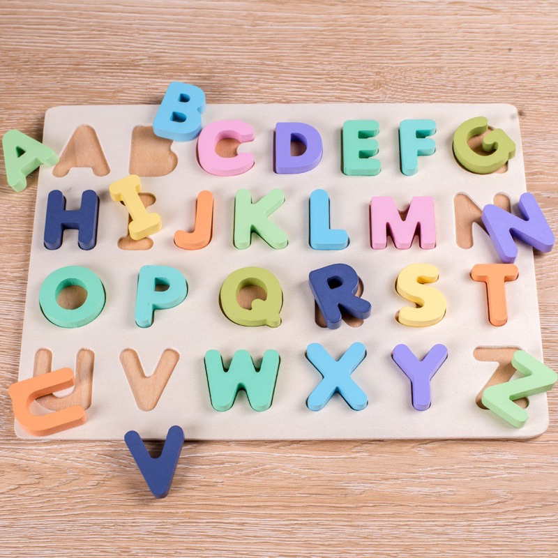 Jual Hellownara | Mainan Edukasi Pazzle Puzzle Anak Alfabet Angka ...