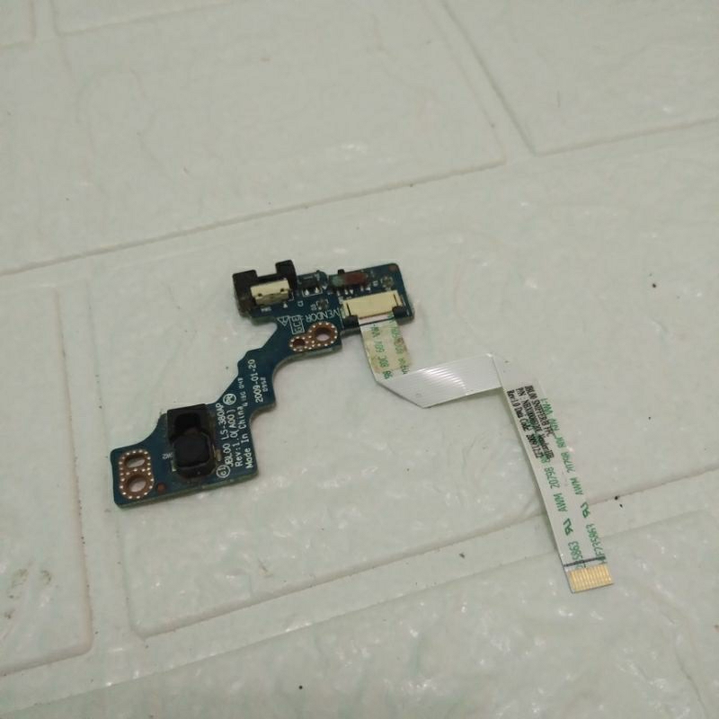 Jual Switch On Off Tombol Power Klik Laptop Dell Latitude E6400 PP27L ...