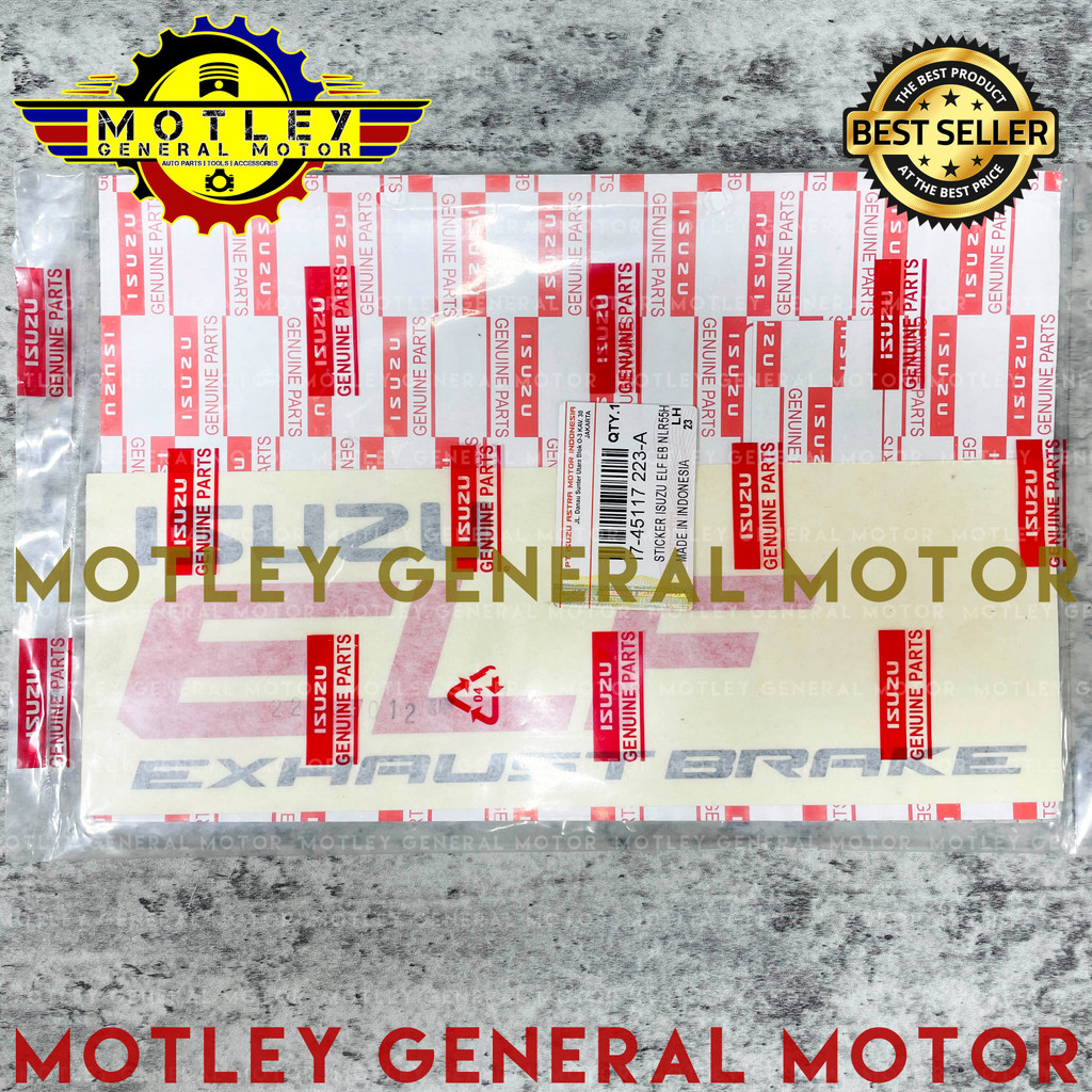 Jual STICKER ISUZU ELF EXHAUST BRAKE | Shopee Indonesia