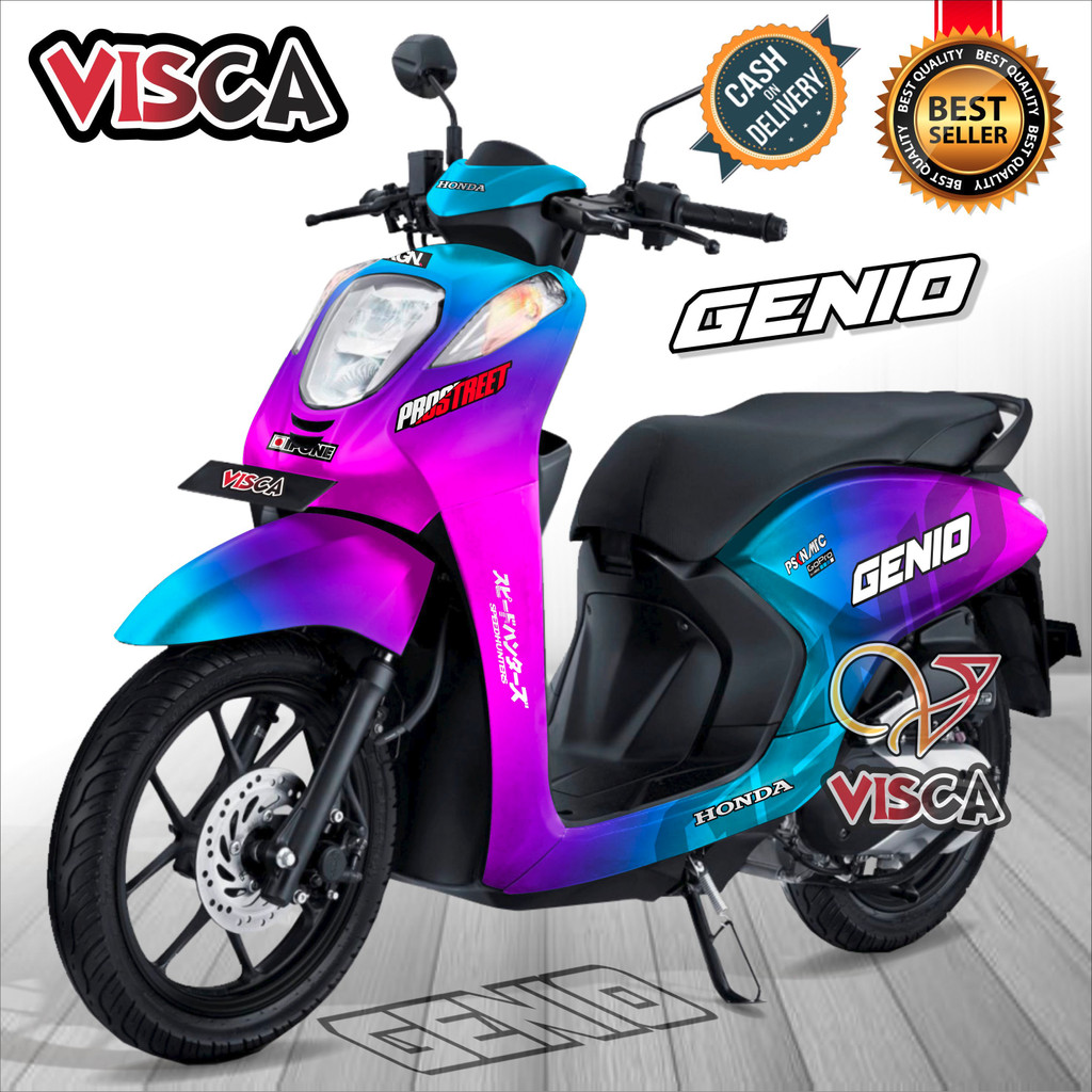 Jual Decal Genio Full Body 2022 Stiker Genio Variasi 2022 Full Body ...