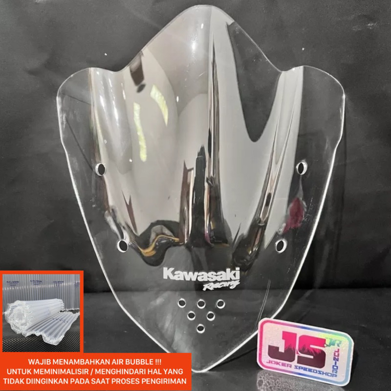 Jual Visor Ninja R Windshield Ninja R bening 2mm | Shopee Indonesia